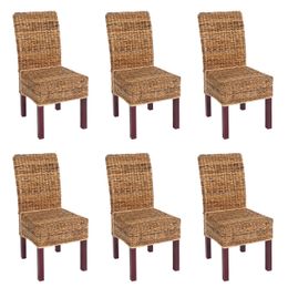 MCW ESSZIMMERSTUHL Braun 6er-Set