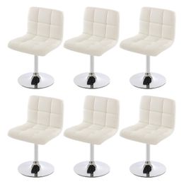 MCW ESSZIMMERSTUHL Wei&szlig; 6er-Set