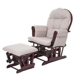 MCW RELAXSESSEL SCHWINGSTUHL Beige, Grau
