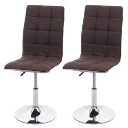 MCW ESSZIMMERSTUHL Rehbraun 2er-Set