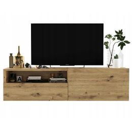 TV-SCHRANK Enjoy Eiche artisan matt Schublade 120 cm