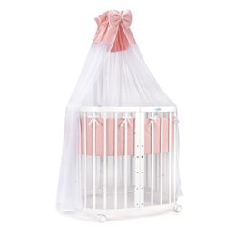 BABYBETT WHITE, 7in1 mit Matratze