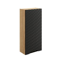 H&Auml;NGES&Auml;ULE Elora Schwarz und Holz