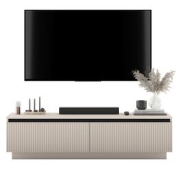 TV-SCHRANK Selene 140 cm Kaschmir matt Glamour
