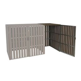 MCW M&Uuml;LLTONNENBOX ERWEITERUNG Braun