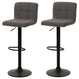 MCW BARHOCKER Grau 2er-Set