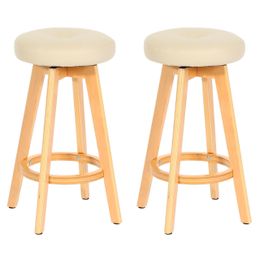 MCW BARHOCKER Cremewei&szlig; 2er-Set