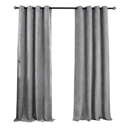 gardinenbox VORHANG 2ER SET &raquo;N&uuml;rnberg&laquo; HxB 245x135 cm Grau