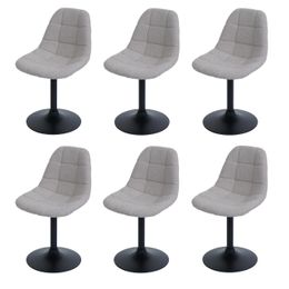 MCW ESSZIMMERSTUHL taupe 6er-Set