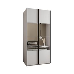 SCHWEBET&Uuml;RENSCHRANK 245,5/110/64 2-t&uuml;rig