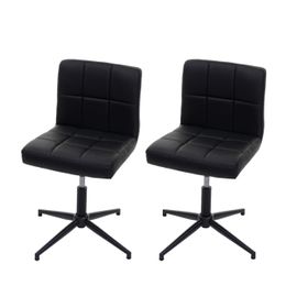 MCW ESSZIMMERSTUHL Schwarz 2er-Set