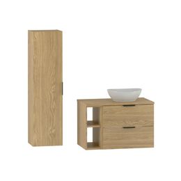 BADM&Ouml;BEL 80.6cm Astrid 2er-Set Holz