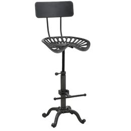 MCW BARHOCKER Schwarz, Silber