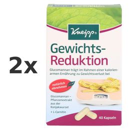 Kneipp GmbH 2x Kneipp Gewichtsreduktion Kapseln 40 St