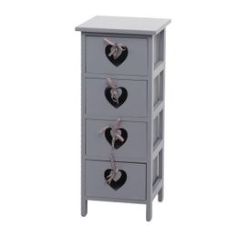 MCW KOMMODE Grau, Blau