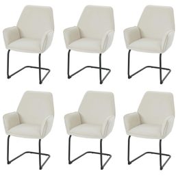 MCW FREISCHWINGER Cremewei&szlig; 6er-Set