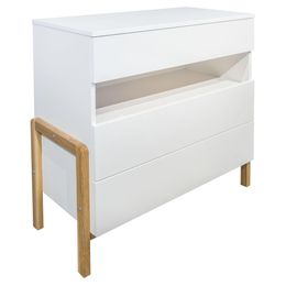 KOMMODE VICTOR Wei&szlig; Wei&szlig; 94/90/45