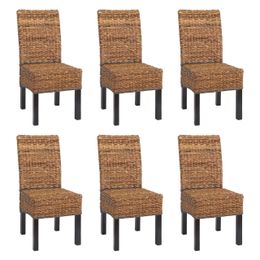 MCW ESSZIMMERSTUHL Dunkelbraun 6er-Set