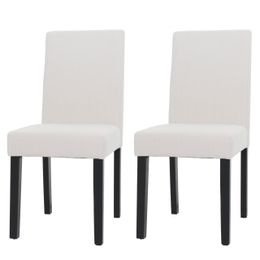 MCW ESSZIMMERSTUHL Cremewei&szlig; 2er-Set