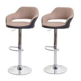 MCW BARHOCKER Beige, Schwarz 2er-Set