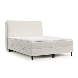 BOXBETT Lunaro 180/200 cm Creme im Modesto Stoff