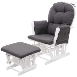 MCW RELAXSESSEL SCHWINGSTUHL Anthrazit