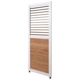 MCW LAMELLENWAND F&Uuml;R PERGOLA Wei&szlig;