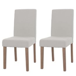 MCW ESSZIMMERSTUHL Cremewei&szlig; 2er-Set
