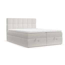BOXBETT Savio 140/200 cm Hellbeige im Riva Stoff