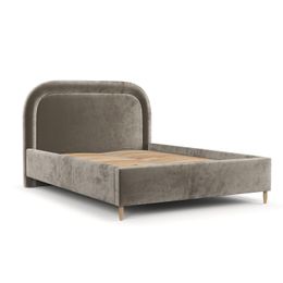 POLSTERBETT Zoya 120/200 cm Beige im Lotta Stoff