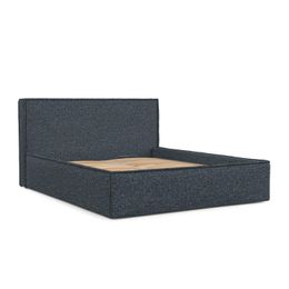 POLSTERBETT Sato mit Stauraum 200/200 cm Marineblau im Modesto Stoff