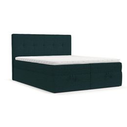 BOXBETT Tivra 140/200 cm Gr&uuml;n im Riva Stoff