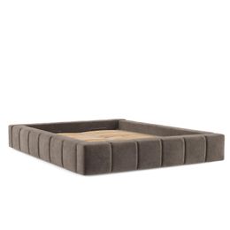 POLSTERBETT Kea mit Stauraum 160/200 cm Braun im Terra NW Stoff