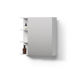 BADSPIEGELSCHRANK Fucino Wei&szlig; 62 x 64 cm