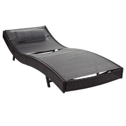 MCW SONNENLIEGE Braun, Grau