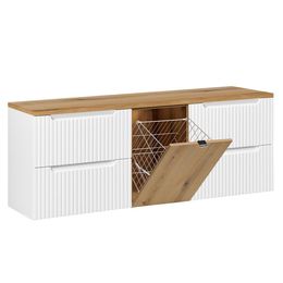WASCHTISCHUNTERSCHRANK 160.4cm Riva Wei&szlig;