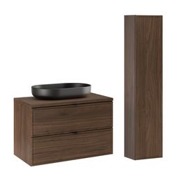BADM&Ouml;BEL 80cm Elias 2er-Set Holz