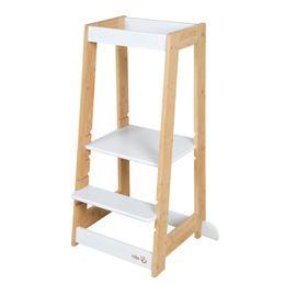 Roba LERNTURM Bambus - Wei&szlig;