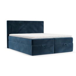 BOXBETT Velma 140/200 cm Dunkelblau im Kronos Stoff