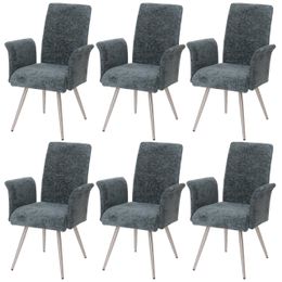 MCW ESSZIMMERSTUHL Blau, Gr&uuml;n 2er-Set