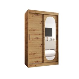 SCHIEBET&Uuml;RENSCHRANK mit Spiegel ROYAL 200/120/62 2-t&uuml;rig