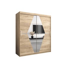 SCHWEBET&Uuml;RENSCHRANK 200/180/62 2-t&uuml;rig
