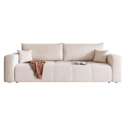 SCHLAFSOFA Velours mit Bettkasten und Schlaffunktion