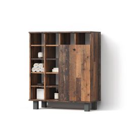 BADSCHRANK Fucino Eiche rustikal 78.4 x 91.6 cm