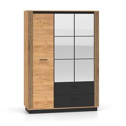 SCHRANK 3 T&uuml;ren Solal Holz