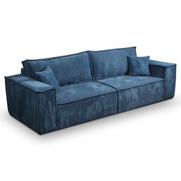 SOFA Isaac 4 Sitzpl&auml;tze Blau