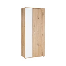 Arthur Berndt MEHRZWECKSCHRANK 70/159/35 cm Wei&szlig; Artisan Oak