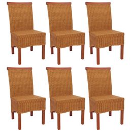 MCW ESSZIMMERSTUHL Braun 6er-Set