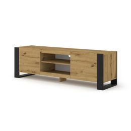 TV-M&Ouml;BEL Gani Holz und Mattschwarz