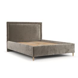 POLSTERBETT Vega 120/200 cm Beige im Lotta Stoff